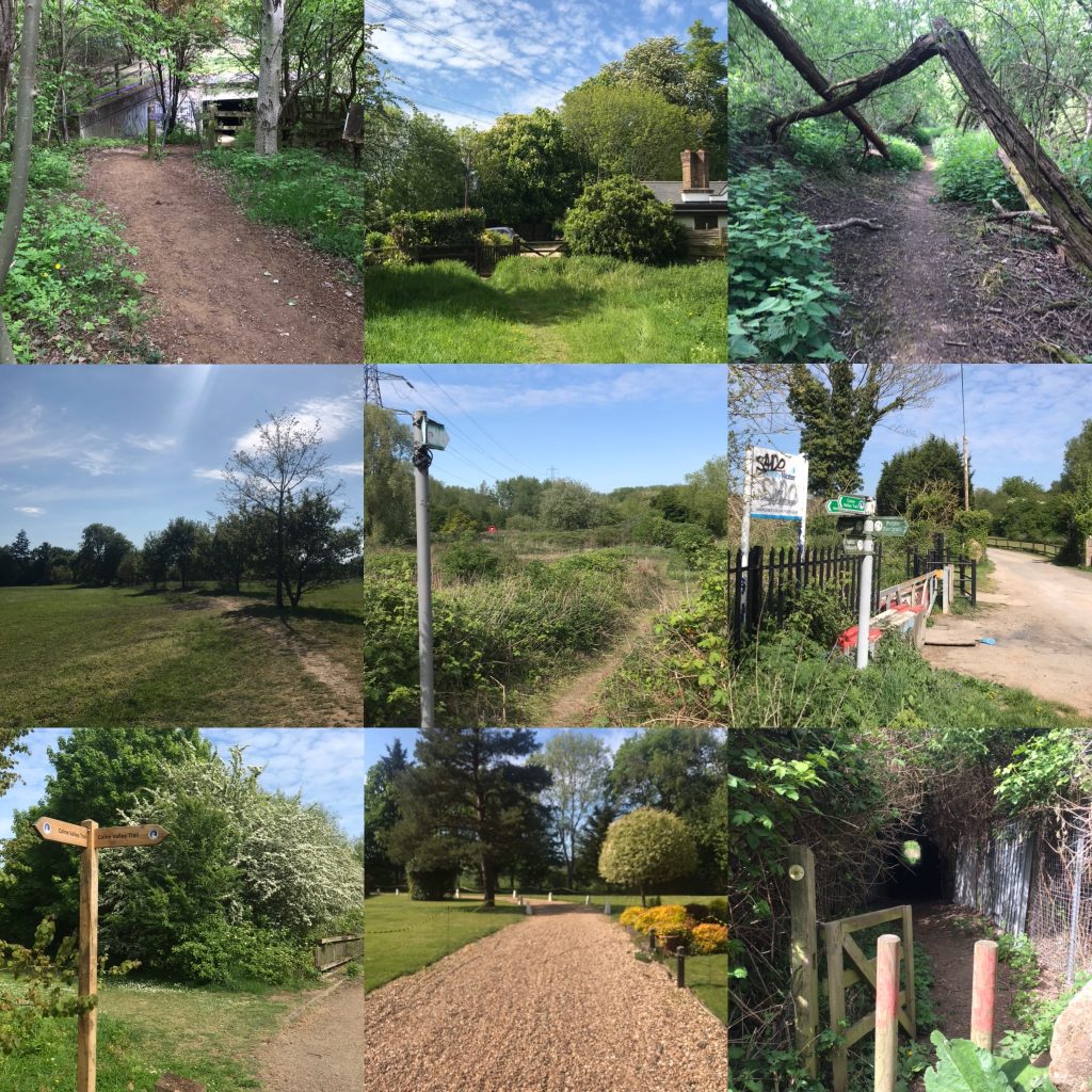 Finding local footpaths - James Burton